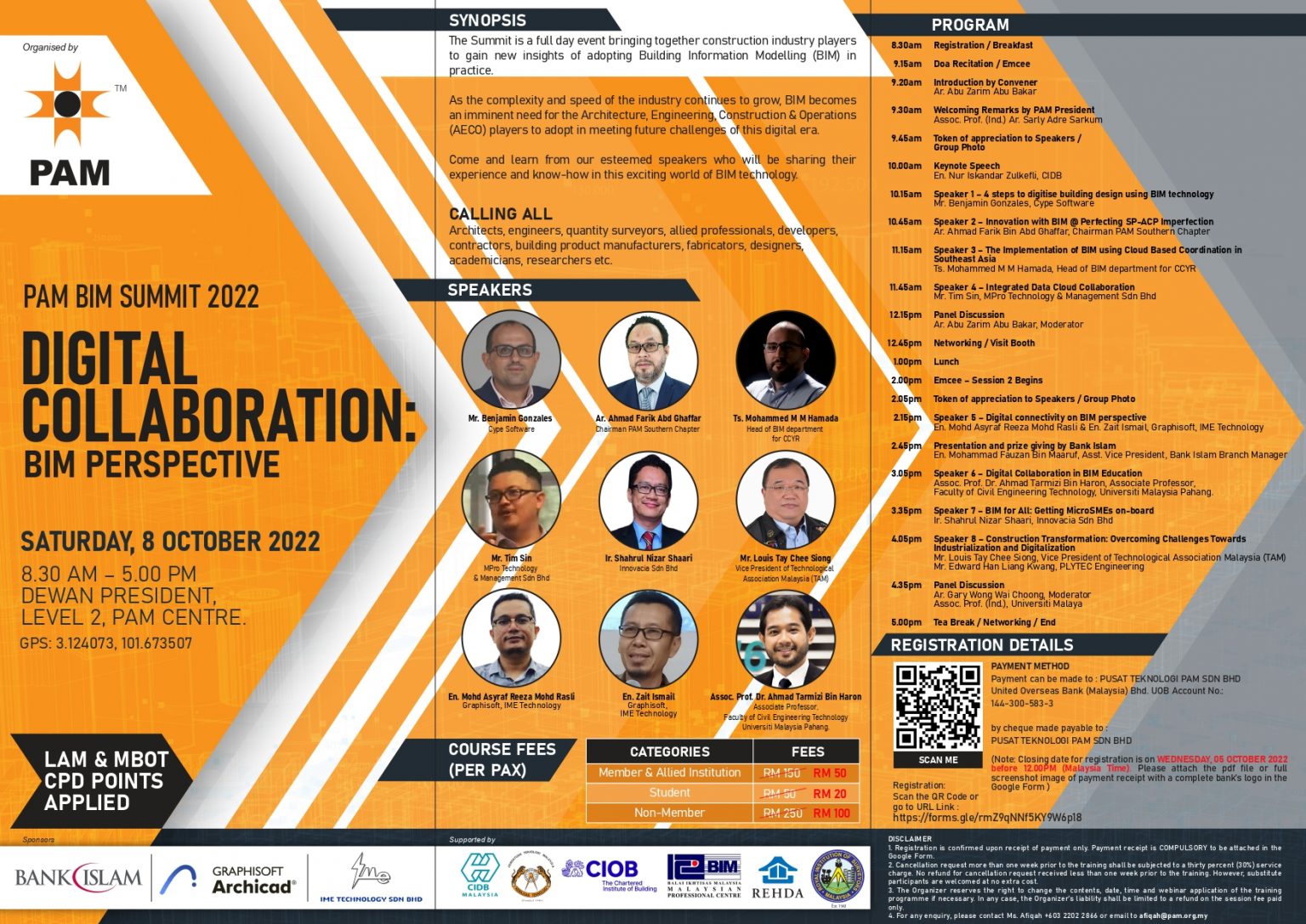 PAM BIM SUMMIT 2022 – THEME: DIGITAL COLLABORATION – BIM PERSPECTIVE
